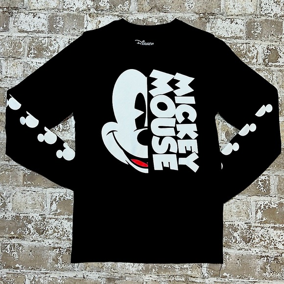 Disney | Shirts | Disney Mickey Mouse Long Sleeve Shirt | Poshmark